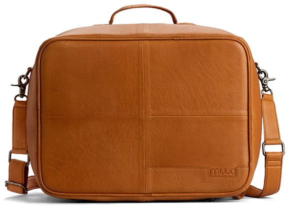 MUUD Mars Whiskey - Handmade leather bag 29x38x28cm | Yarnplaza.com