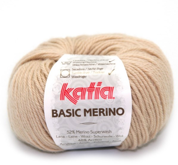 Katia Basic Merino 010 Light beige | Yarnplaza.com