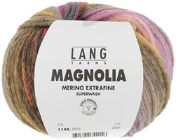 Lang Yarns Magnolia 001 Mustard Yellow/Grey/Fuchsia | Yarnplaza.com
