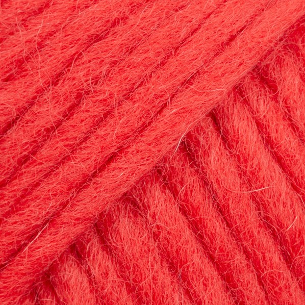 Drops Snow Uni Colour 120 Red | Super bulky wool yarn for felting