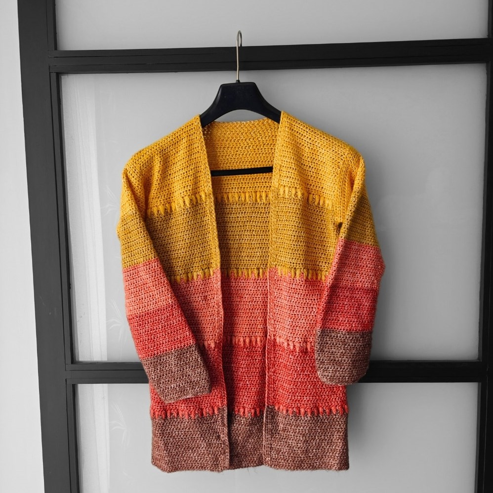 Marigold Cardigan - It's Annemade Yarn Package XS | Yarnplaza.com