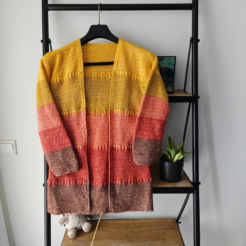 Marigold Cardigan - It's Annemade Yarn Package XS | Yarnplaza.com