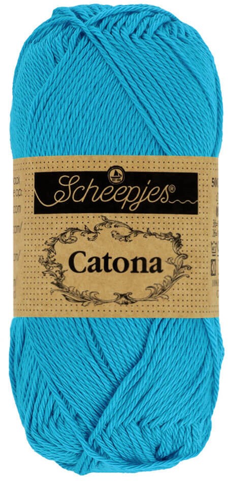 Scheepjes Catona 25g 146 Vivid Blue | Yarnplaza.com