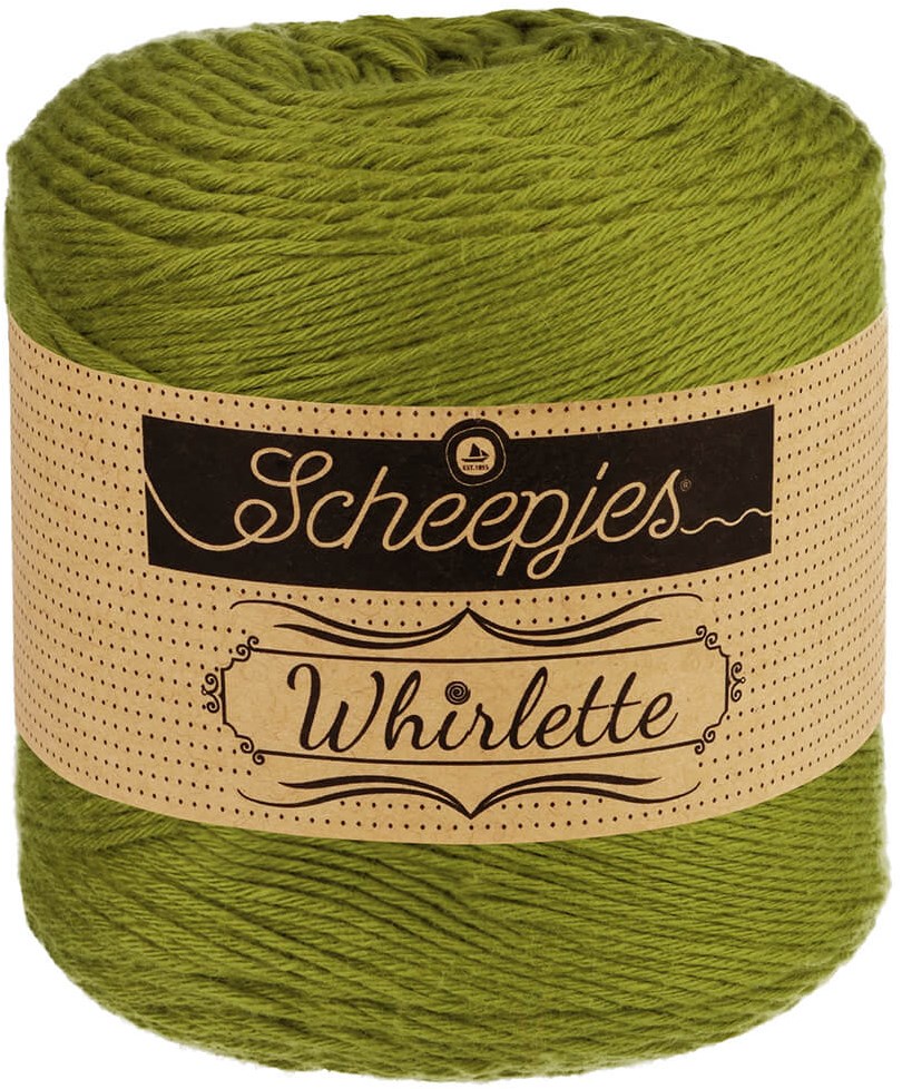 Scheepjes Whirlette 882 Tangy Olive | Yarnplaza.com