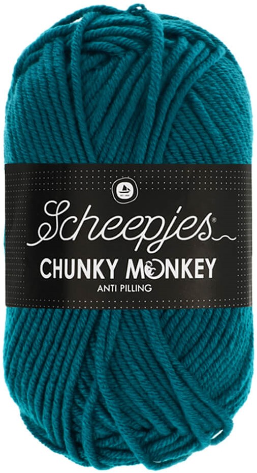 Scheepjes Chunky Monkey 1829 Teal | Yarnplaza.com