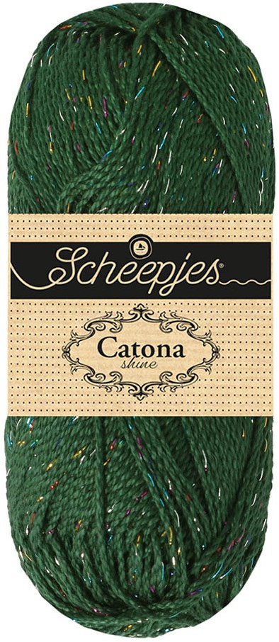 Scheepjes Catona Shine 50g 525-R Fir - Rainbow | Cotton with subtle ...