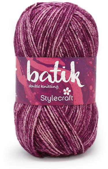 Stylecraft Batik DK 1907 Plum | Yarnplaza.com