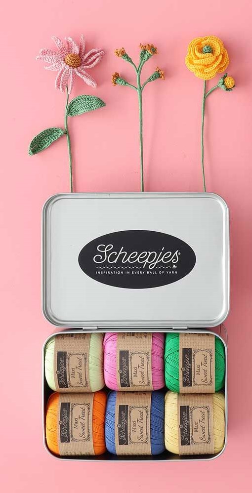 Scheepjes Crafty Celebrations Color Pack -Floral | Yarnplaza.com