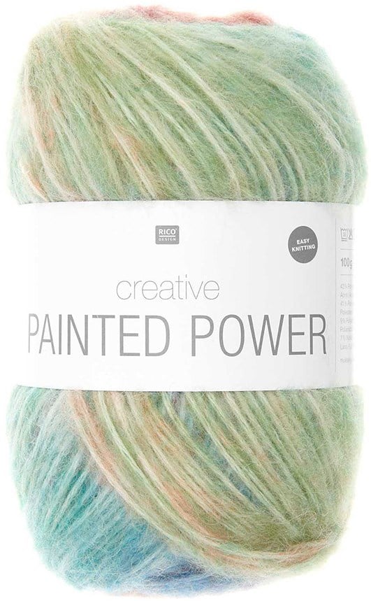 Rico Creative Painted Power 007 Rainbow | Yarnplaza.com