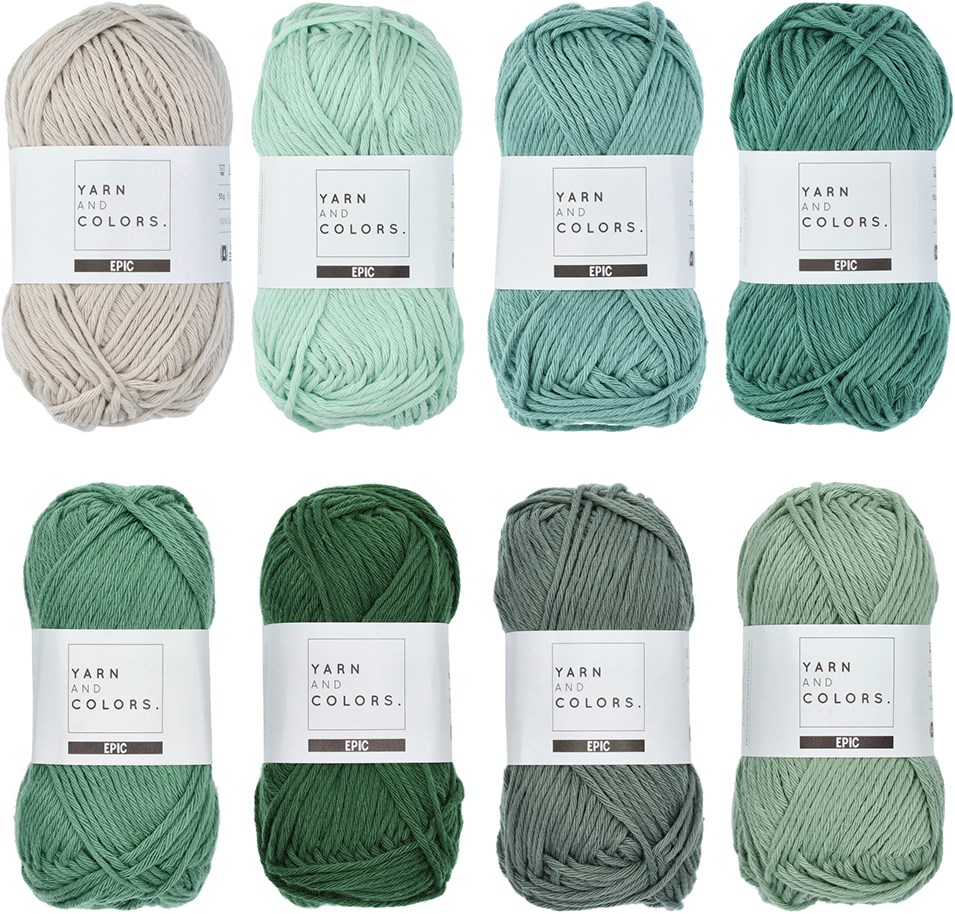 Yarn and Colors Rainbow Flag Line Crochet Kit - Yarnplaza.com