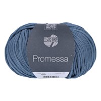 Lana Grossa Promessa 020 Grey-blue | Yarnplaza.com