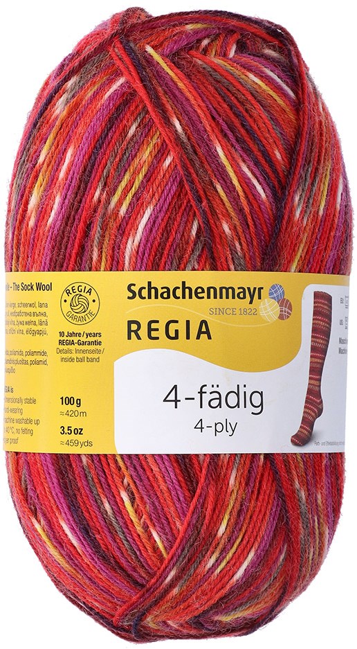 SMC Regia Sock yarn 4-ply Color - Yarnplaza.com
