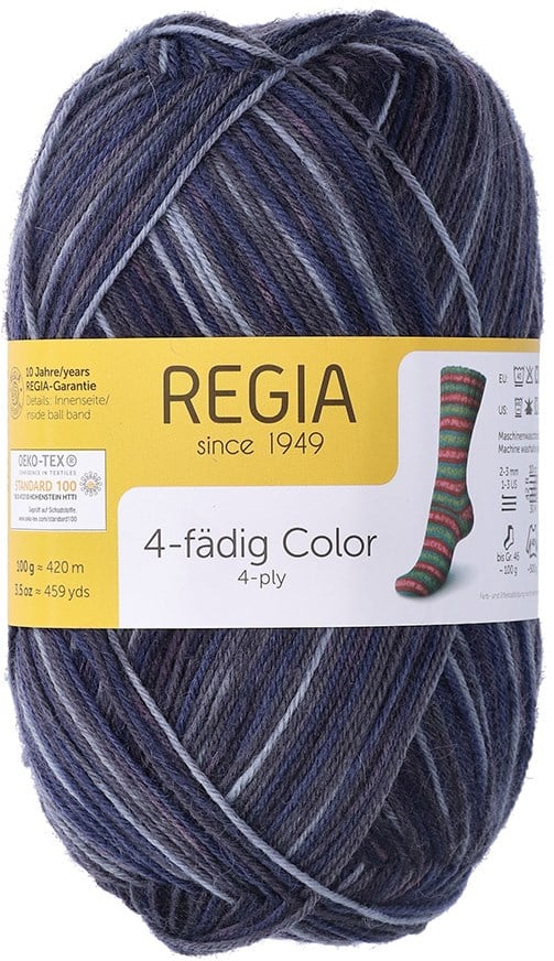 SMC Regia Sock yarn 4-ply Color - Yarnplaza.com