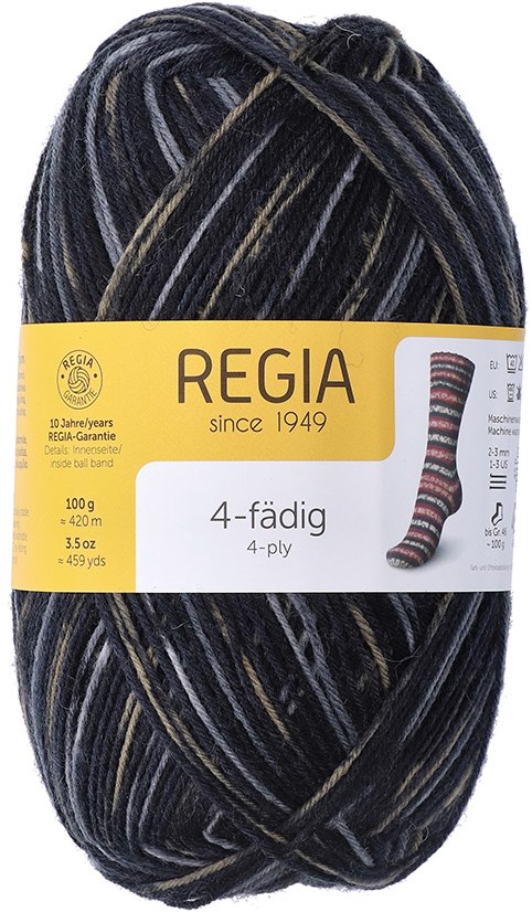 SMC Regia Sock yarn 4-ply Color - Yarnplaza.com
