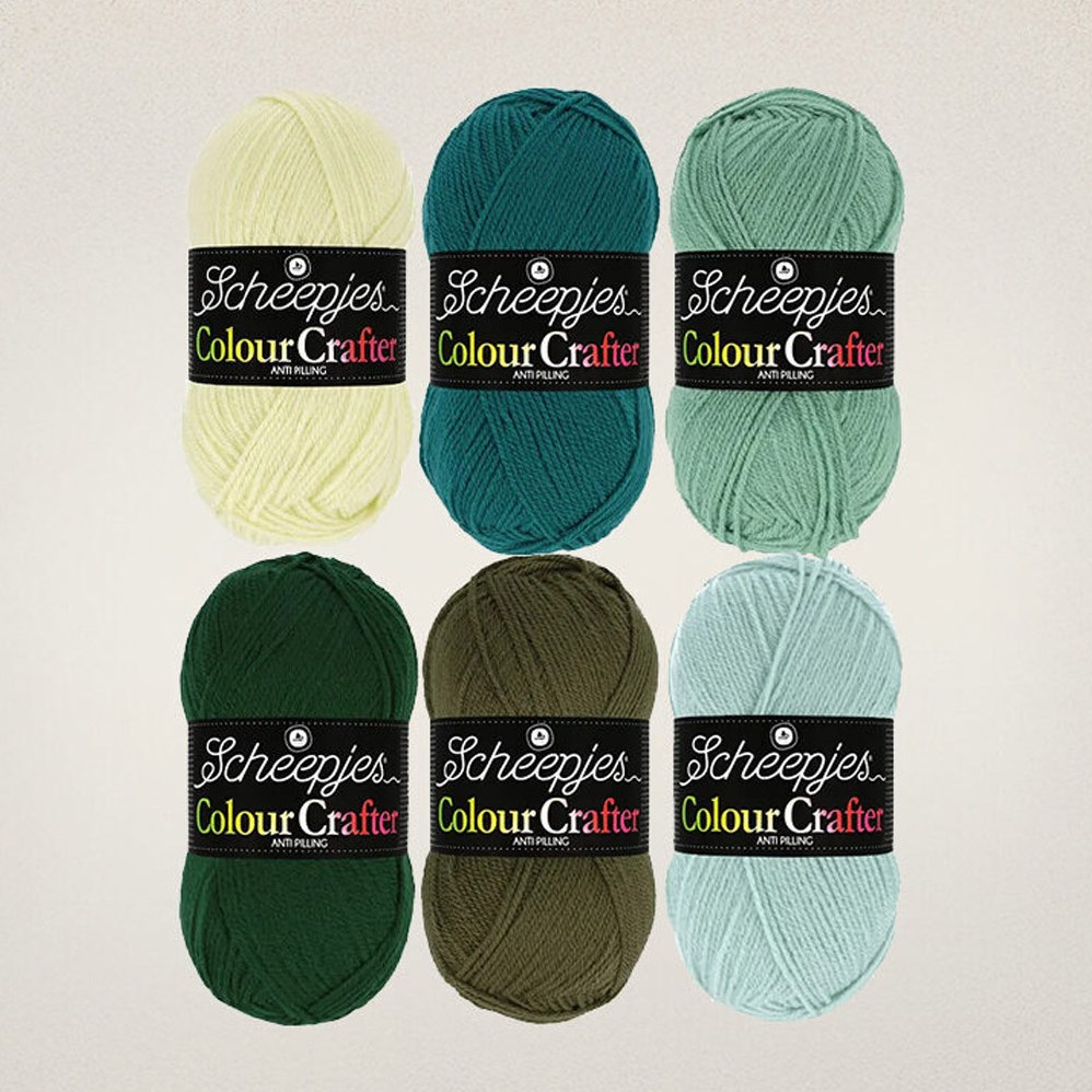Scheepjes Colour Crafter Colour Pack 6x50g The Veluwe | Yarnplaza.com