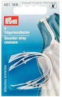 Prym Shoulder Strap Retainers White - Yarnplaza.com