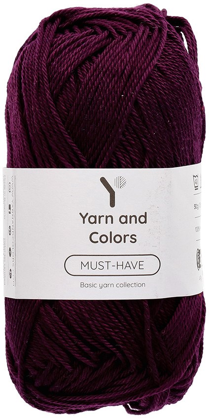 Yarn and Colors Must-have 134 Eggplant | Yarnplaza.com