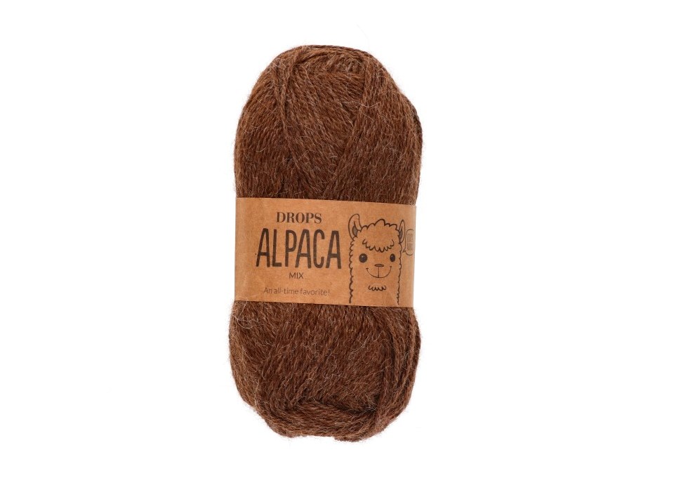 Drops Alpaca Mix 9043 Coffee Bean | Yarnplaza.com