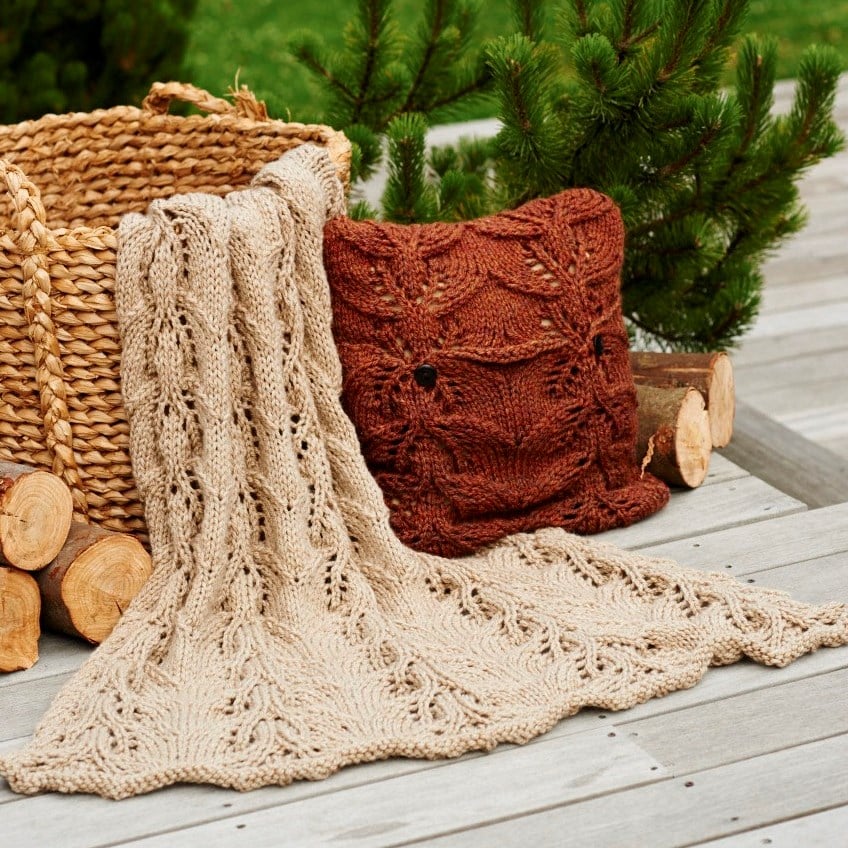 Knitting Pattern Stylecraft Life Super Chunky No. 9130 Throw and ...