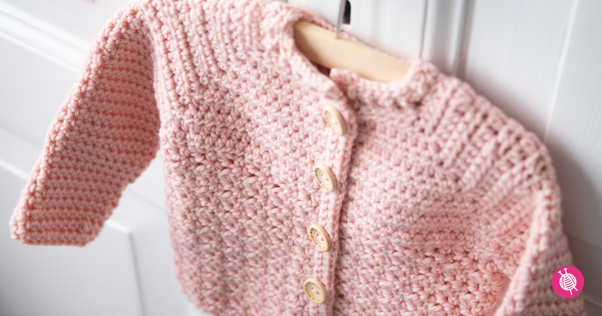 4+ adorable, handmade baby cardigans to keep your little one warm