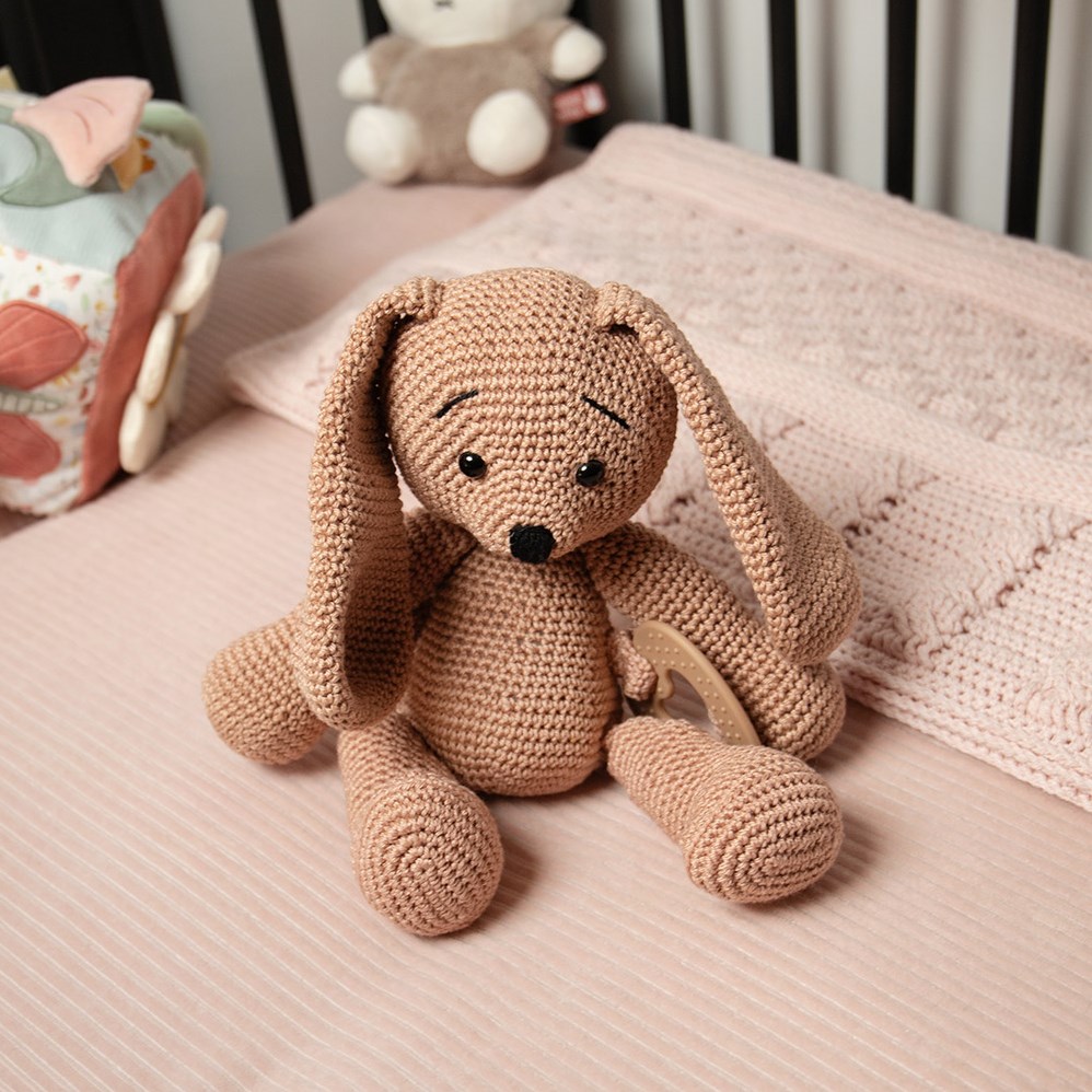 Rabbit – Go Handmade Sensory Kit Yarn Kit | Yarnplaza.com