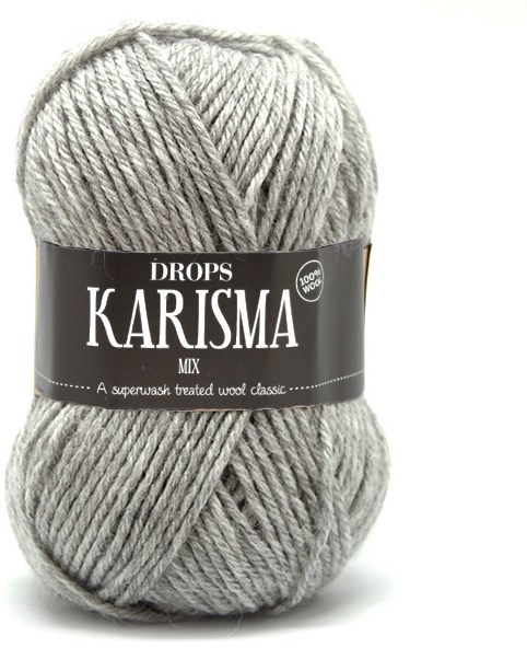 Drops Karisma Mix 044 Light-grey | Yarnplaza.com