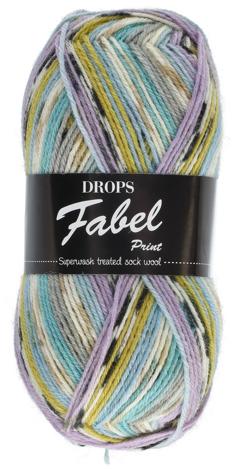 Drops Fabel Print 921 Einhornparty | Yarnplaza.com
