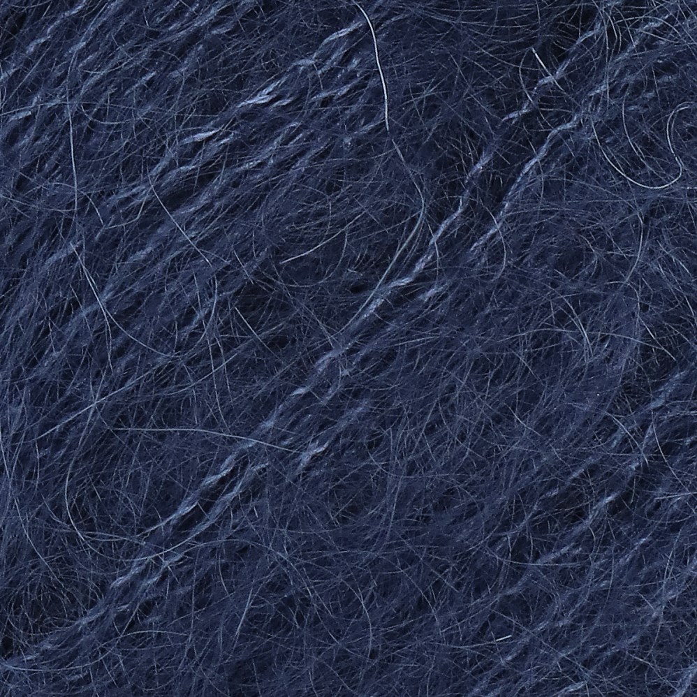 Drops Kid-Silk Uni Colour 028 Navy Blue | Yarnplaza.com