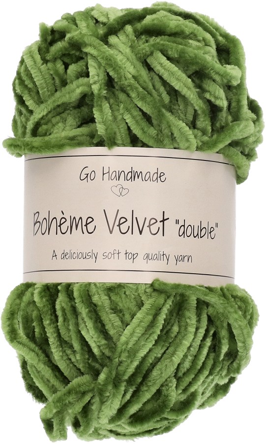 Go Handmade Bohème Velvet Double 22 Plum - Yarnplaza.com