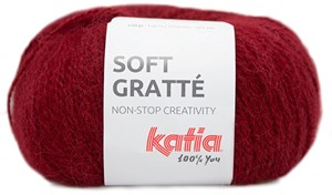 Katia Soft Gratte 073 Red yarn | Yarnplaza.com