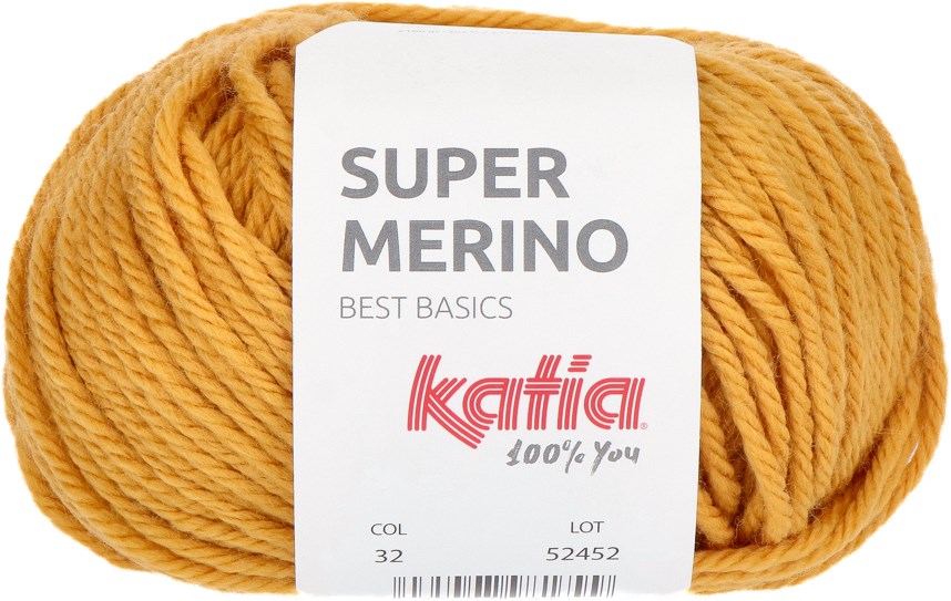 Katia Super Merino 32 Ocre - Yarnplaza.com