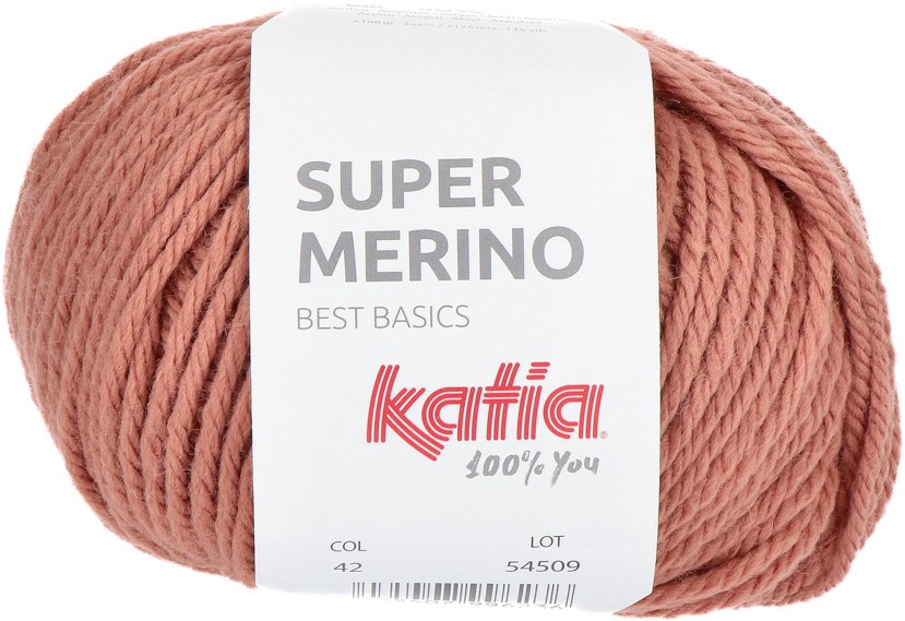Katia Super Merino 41 Marrón | Yarnplaza.com