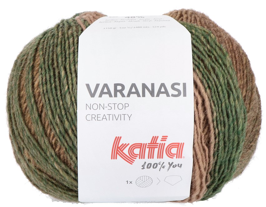 Katia Varanasi 310 Azules/verdes - Yarnplaza.com