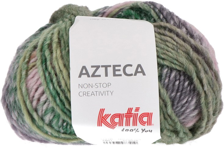 Katia Azteca 7881 Light green/Light violet | Order online at Yarnplaza.com