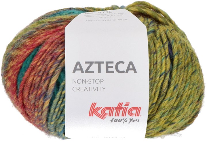 Katia Azteca 7884 turquoise/Yellow/Blue green | Order online at ...