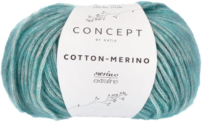 Katia Cotton-Merino 140 Emerald | Yarnplaza.com