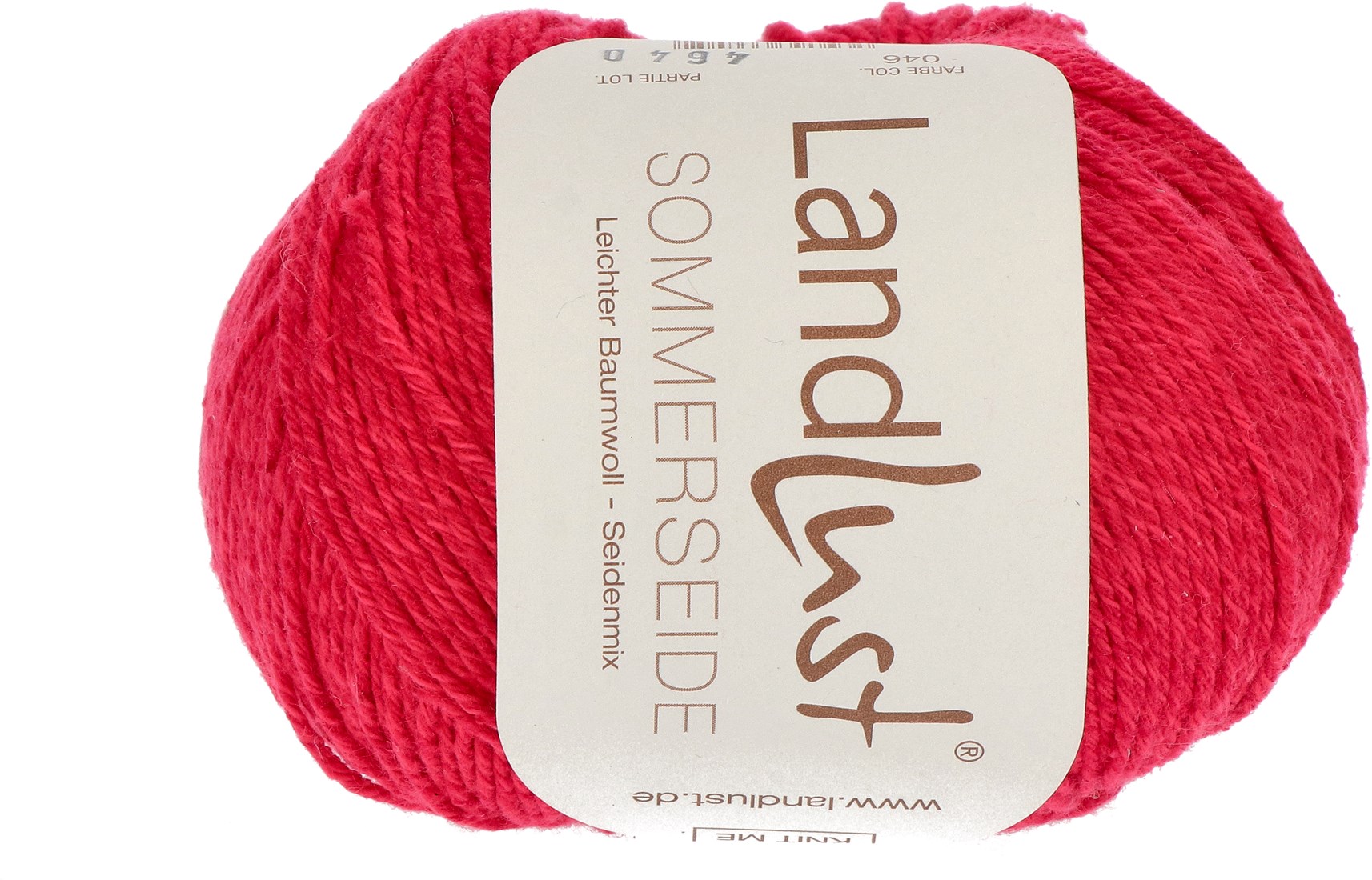Lana Grossa Landlust Sommerseide 046 Fiery red | Yarnplaza.com