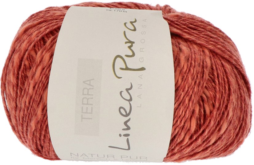Lana Grossa Terra 009 Terracotta - Yarnplaza.com