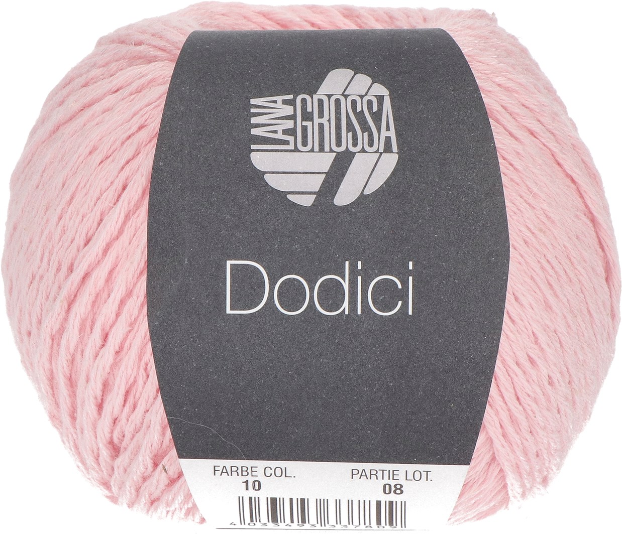 Lana Grossa Dodici 010 Rose | Yarnplaza.com