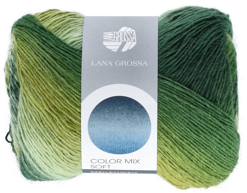 Lana Grossa Meilenweit 100 Color Mix Soft 057 - Yarnplaza.com