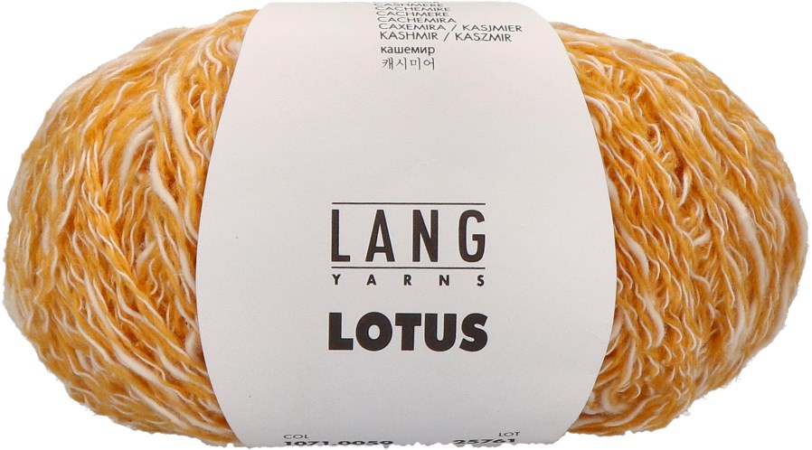 Lang Yarns Lotus 059 Orange | Yarnplaza.com