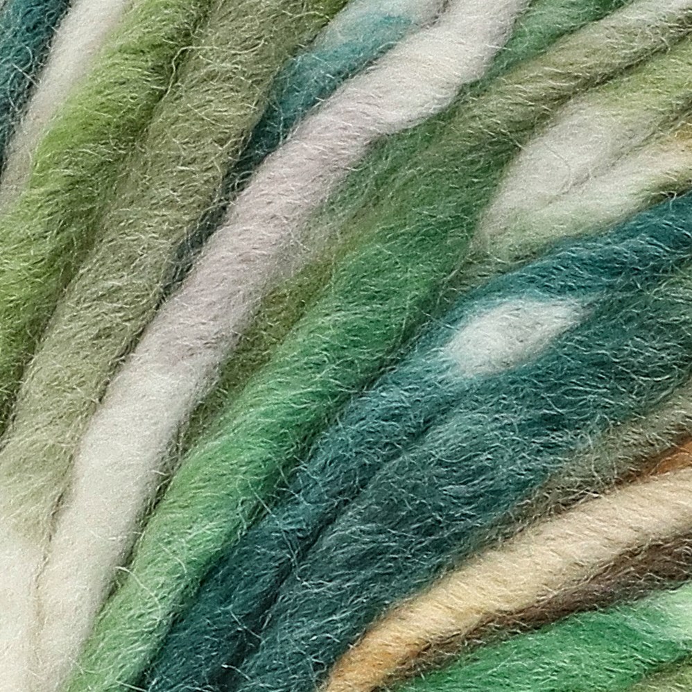 Lang Yarns Bold Color 001 green/Orange | Yarnplaza.com