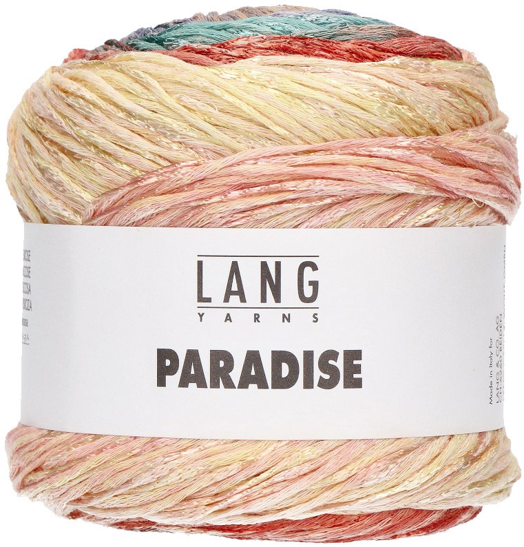 Lang Yarns Paradise 009 Rose/Lilac/Orange | Yarnplaza.com