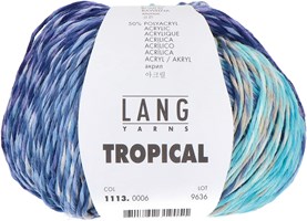 Lang Yarns Tropical 006 Blue/Turquoise - Yarnplaza.com