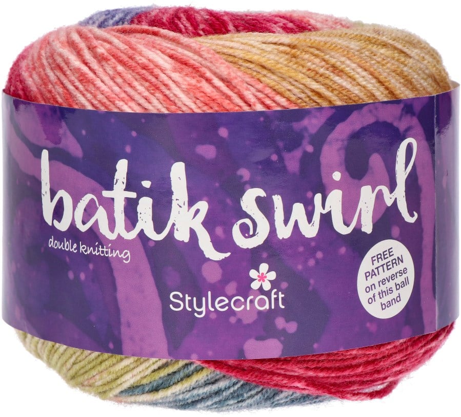Stylecraft Batik Swirl DK 3733 Rainbow | Yarnplaza.com