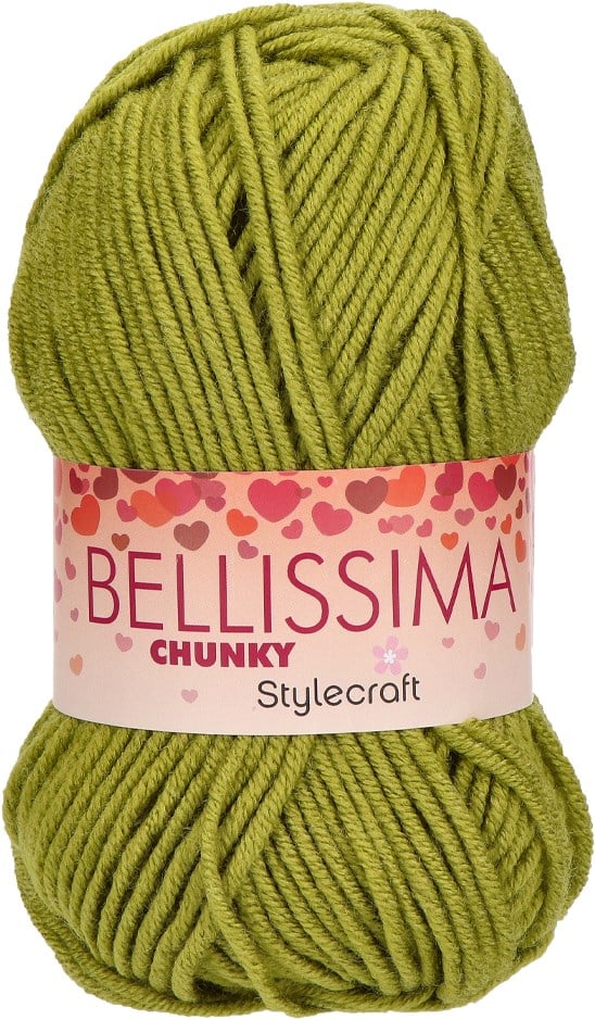Stylecraft Bellissima Chunky 3926 Sugar Snap | Yarnplaza – For knitting ...