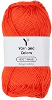 Yarn and Colors Must-have 022 Fiery Orange | Yarnplaza.com