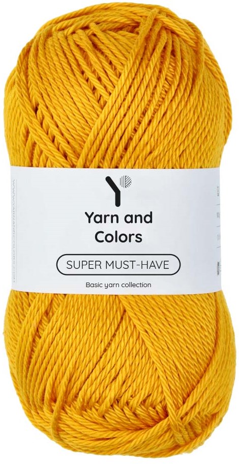 Yarn and Colors Super Must-have 015 Mustard | Yarnplaza.com