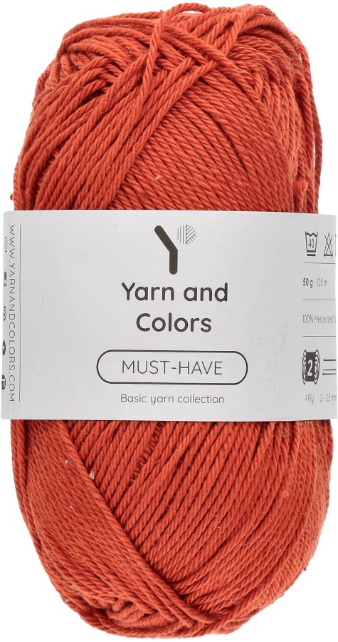 Yarn and Colors Must-have 109 Rust | Yarnplaza.com
