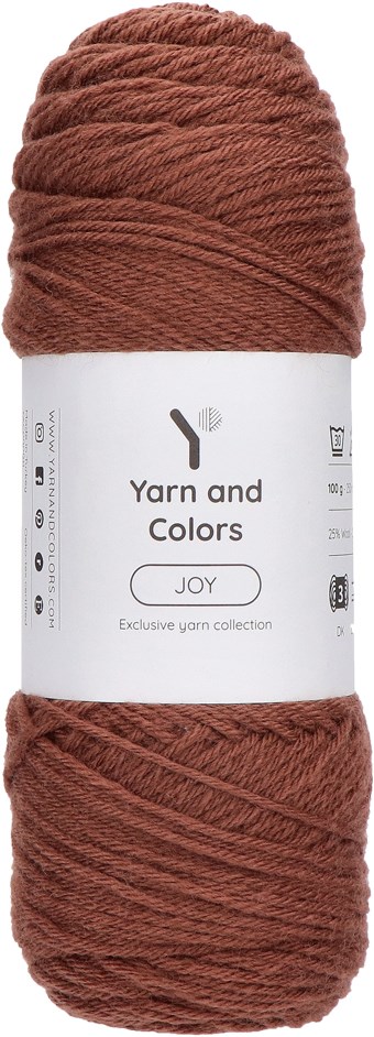 Yarn and Colors Joy 027 Brunet | Yarnplaza.com